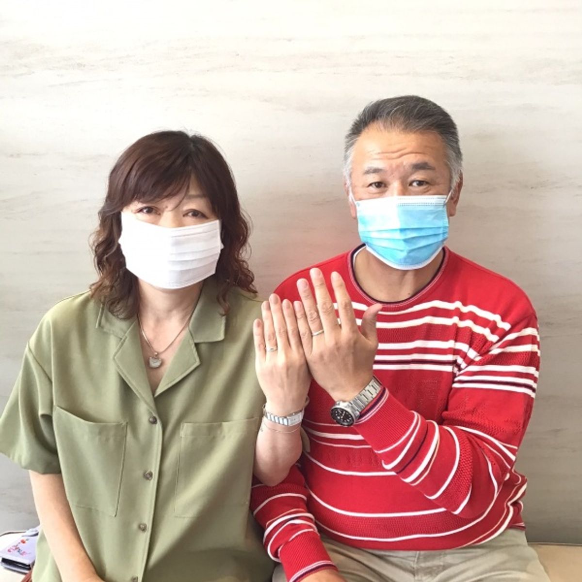 H様&A様【BIJOUPIKO(ビジュピコ)】【長野店】可愛いリング｜ 結婚指輪・婚約指輪の口コミならRingraph