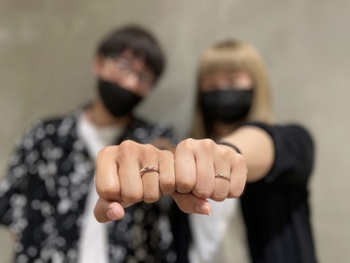 S・K様＆S・S様【BIJOUPIKO(ビジュピコ)】【なんばパークス店】ありがとう…｜ 結婚指輪・婚約指輪の口コミならRingraph