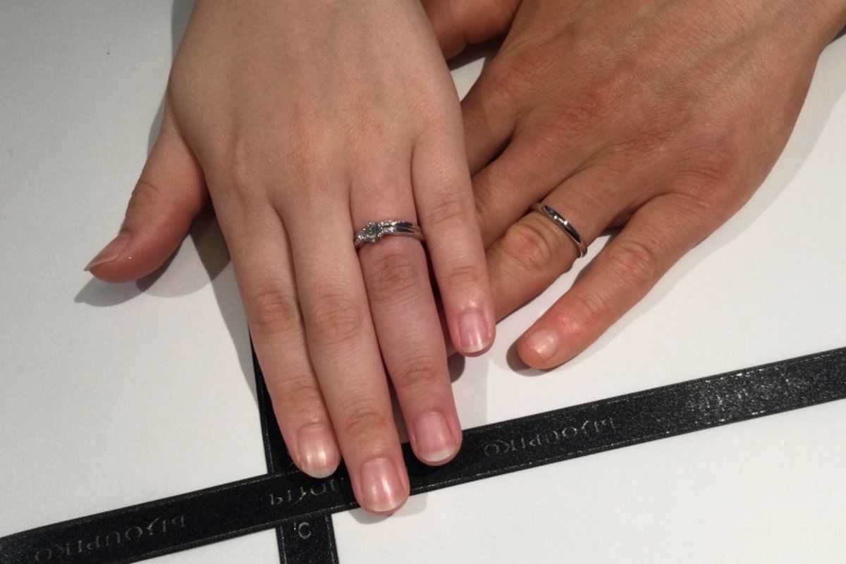 Y.H様＆Y.H様【BIJOUPIKO(ビジュピコ)】【福井店】素敵なリングに出会えま…｜ 結婚指輪・婚約指輪の口コミならRingraph