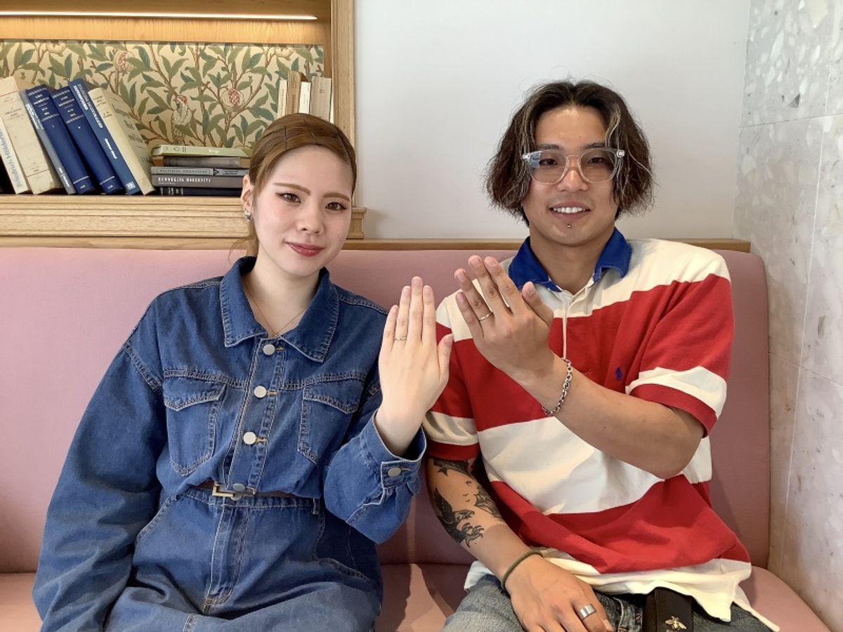 H様♡N様【BIJOUPIKO(ビジュピコ)】【松本店】THX！！｜ 結婚指輪・婚約指輪の口コミならRingraph