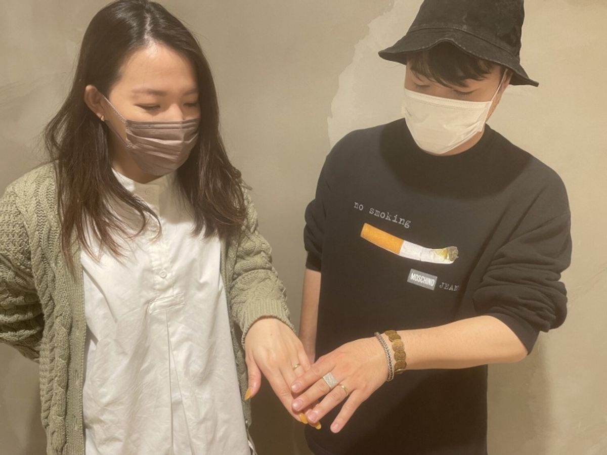 M.N様＆M.N様【BIJOUPIKO(ビジュピコ)】【なんばパークス店】即決でした！｜ 結婚指輪・婚約指輪の口コミならRingraph