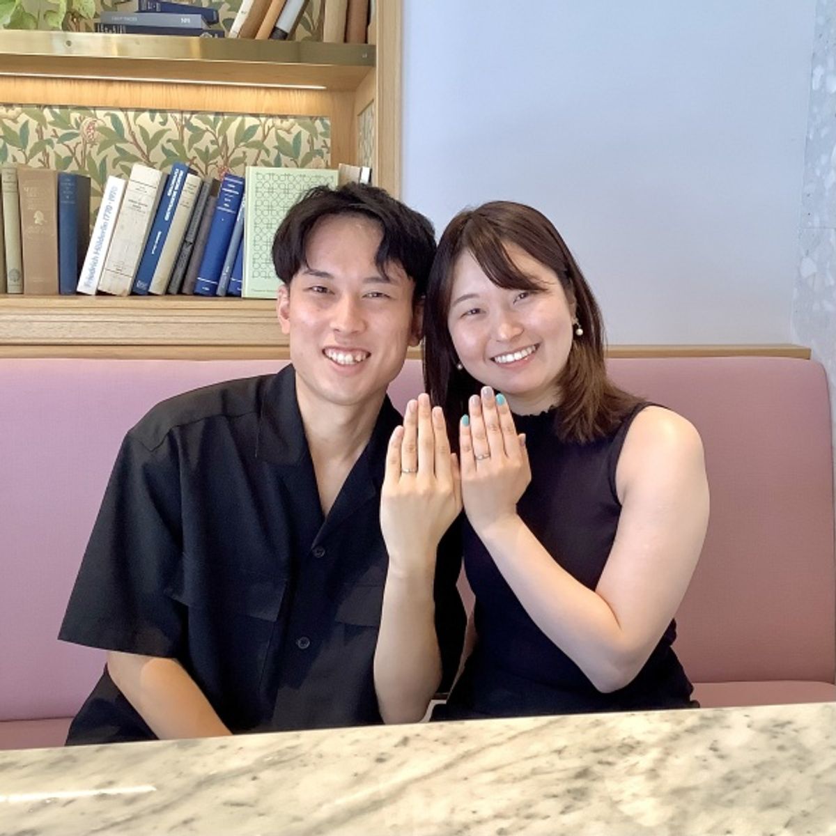 K様♡M様【BIJOUPIKO(ビジュピコ)】【松本店】2人によく似合う素敵な指輪に…｜ 結婚指輪・婚約指輪の口コミならRingraph