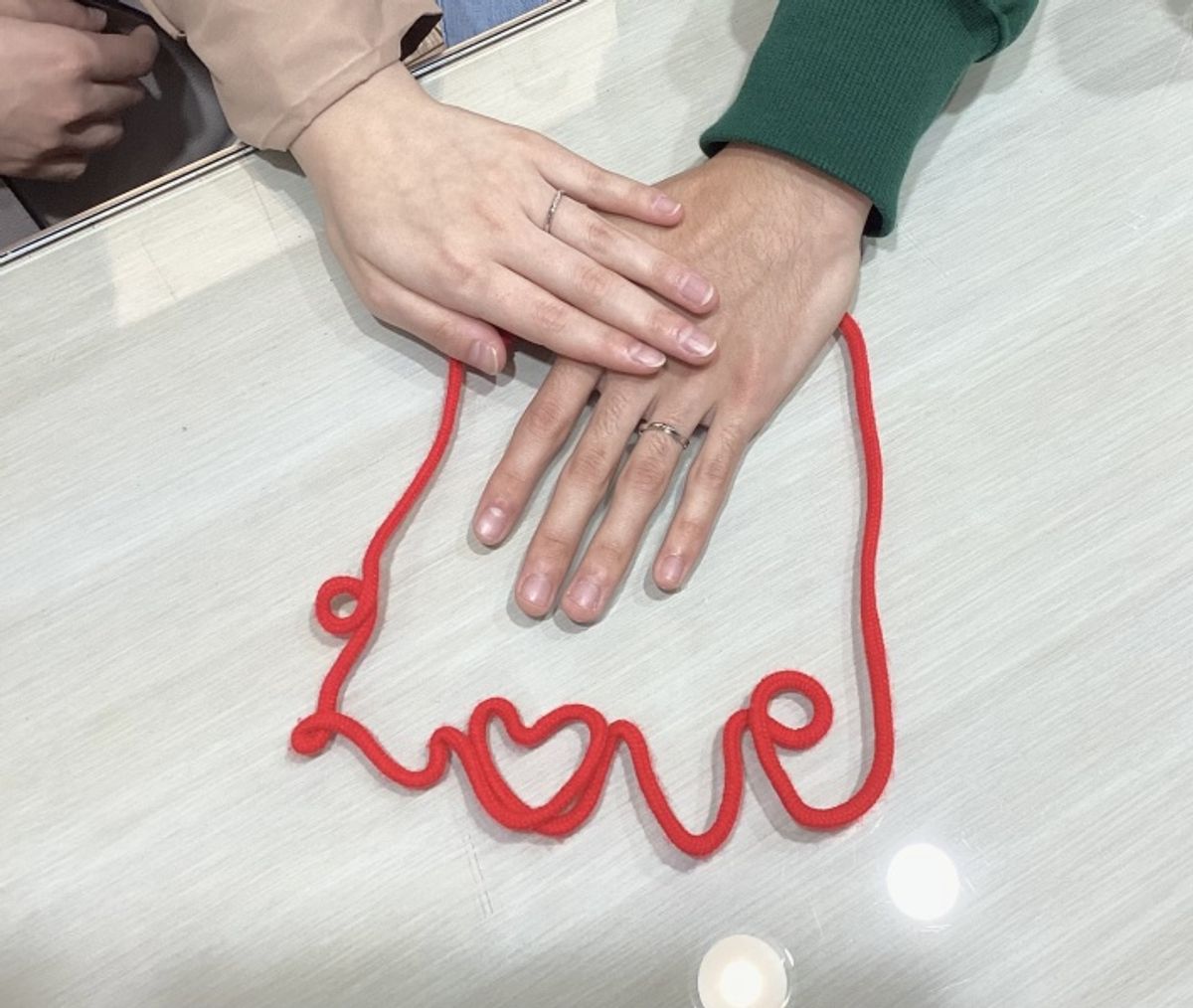 A様＆N様【BIJOUPIKO(ビジュピコ)】【長崎店】大事に使わせていただきます｜ 結婚指輪・婚約指輪の口コミならRingraph