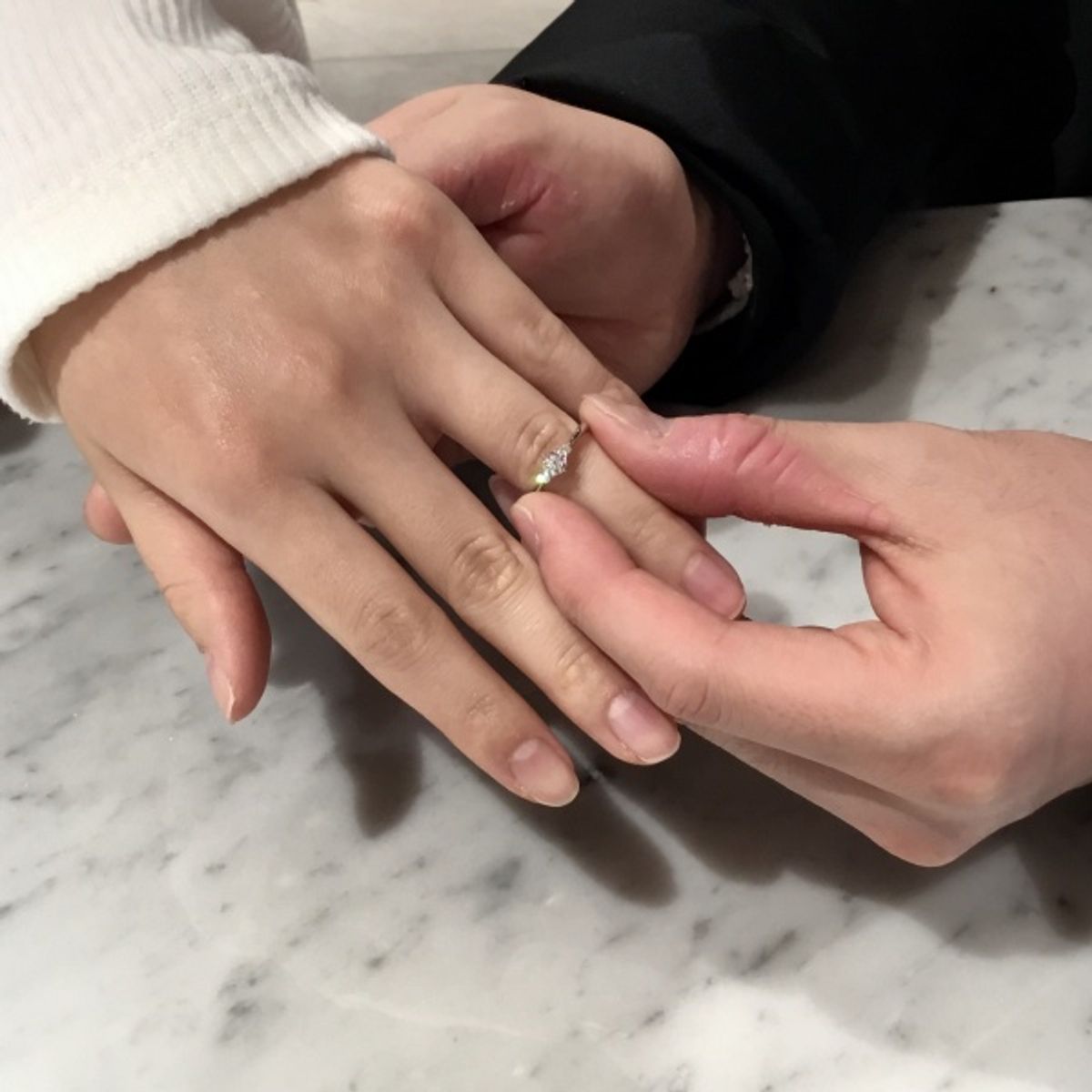 T様♡N様【BIJOUPIKO(ビジュピコ)】【松本店】最高の贈り物を選ぶことがで…｜ 結婚指輪・婚約指輪の口コミならRingraph