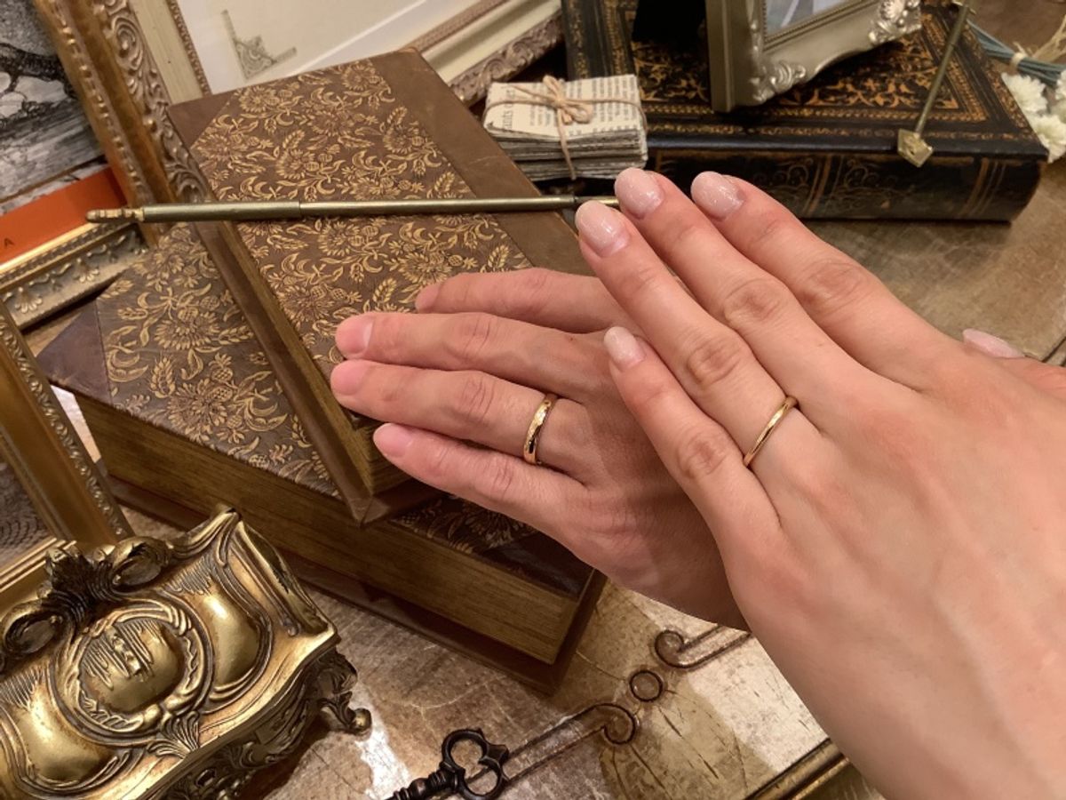 Y様&K様【BIJOUPIKO(ビジュピコ)】【金沢店】良かったです｜ 結婚指輪・婚約指輪の口コミならRingraph