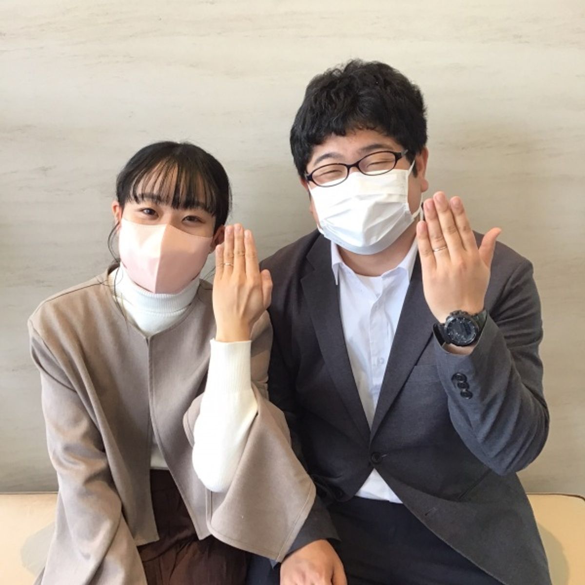 K様＆S様【BIJOUPIKO(ビジュピコ)】【長野店】幸せです♡｜ 結婚指輪・婚約指輪の口コミならRingraph