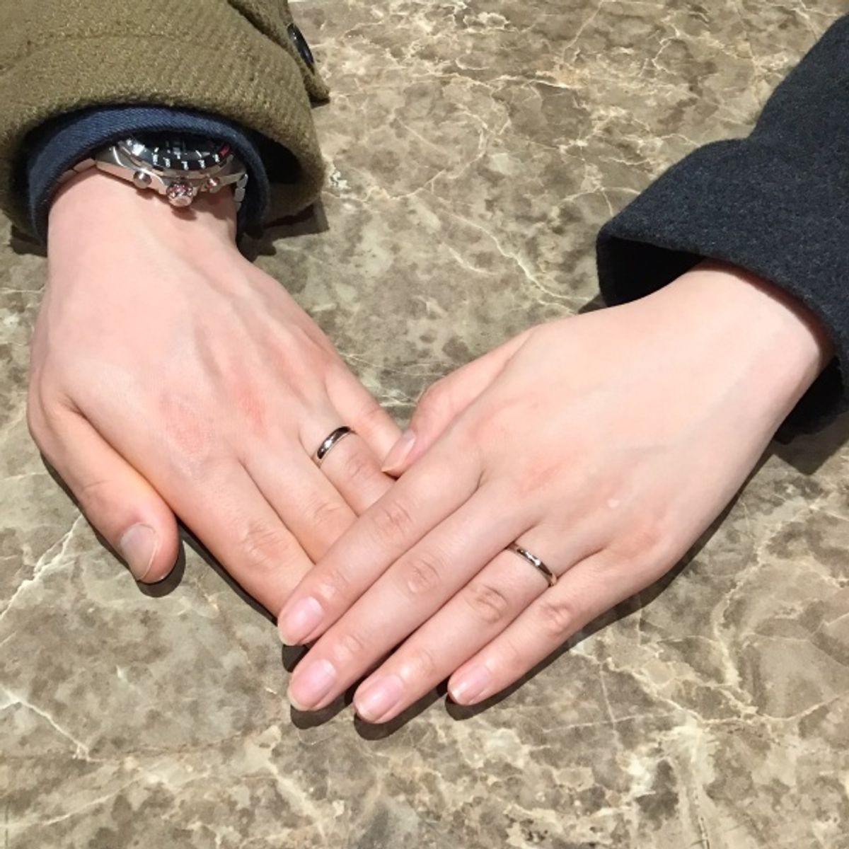 【H様&Y様】【長野店】大切な結婚指輪になりましたBIJOUPIKO(ビジュピコ)｜Ringraph(リングラフ)