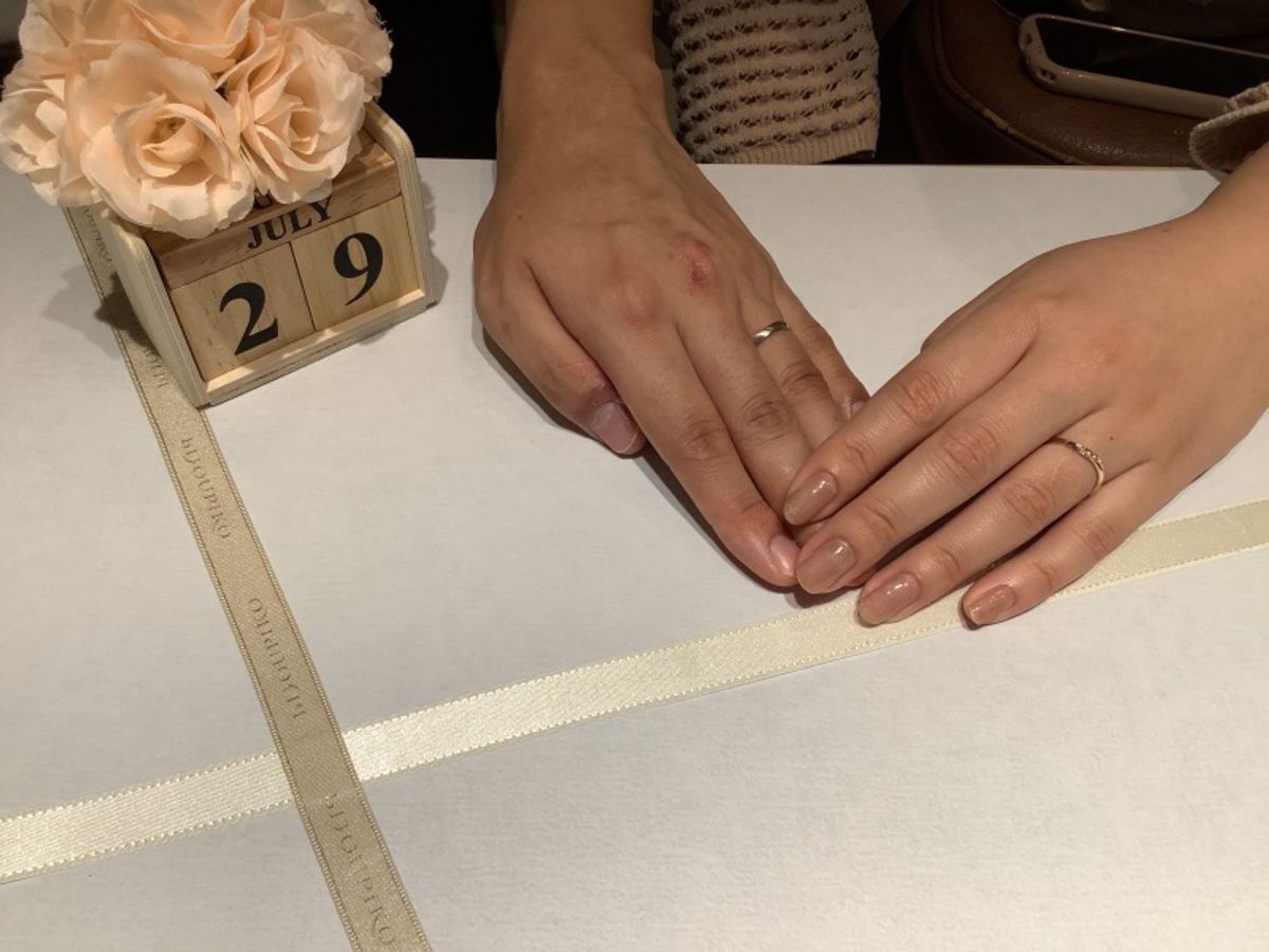 O様＆M様【BIJOUPIKO(ビジュピコ)】【宮崎店】買ってよかった☺｜ 結婚指輪・婚約指輪の口コミならRingraph