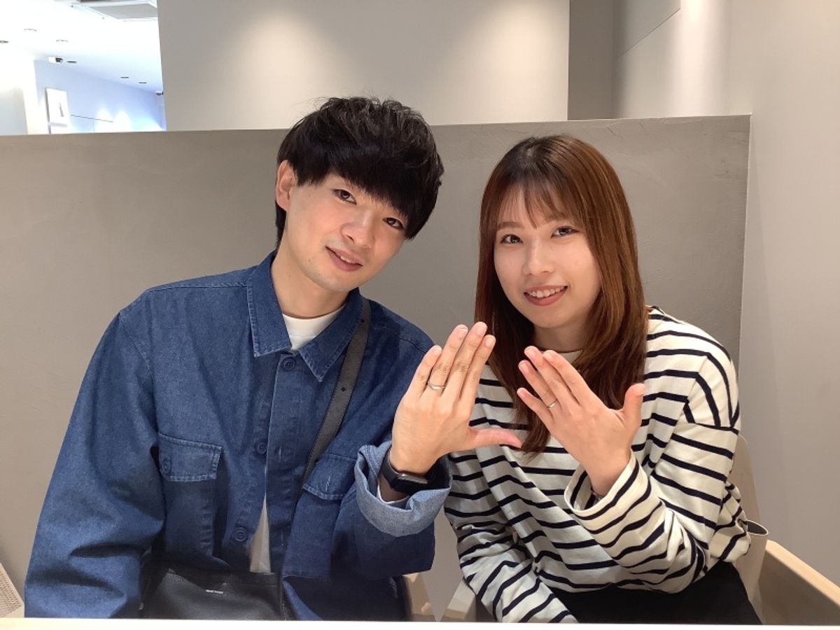 Y様＆H様【BIJOUPIKO(ビジュピコ)】【宮崎店】素敵なリング｜ 結婚指輪・婚約指輪の口コミならRingraph
