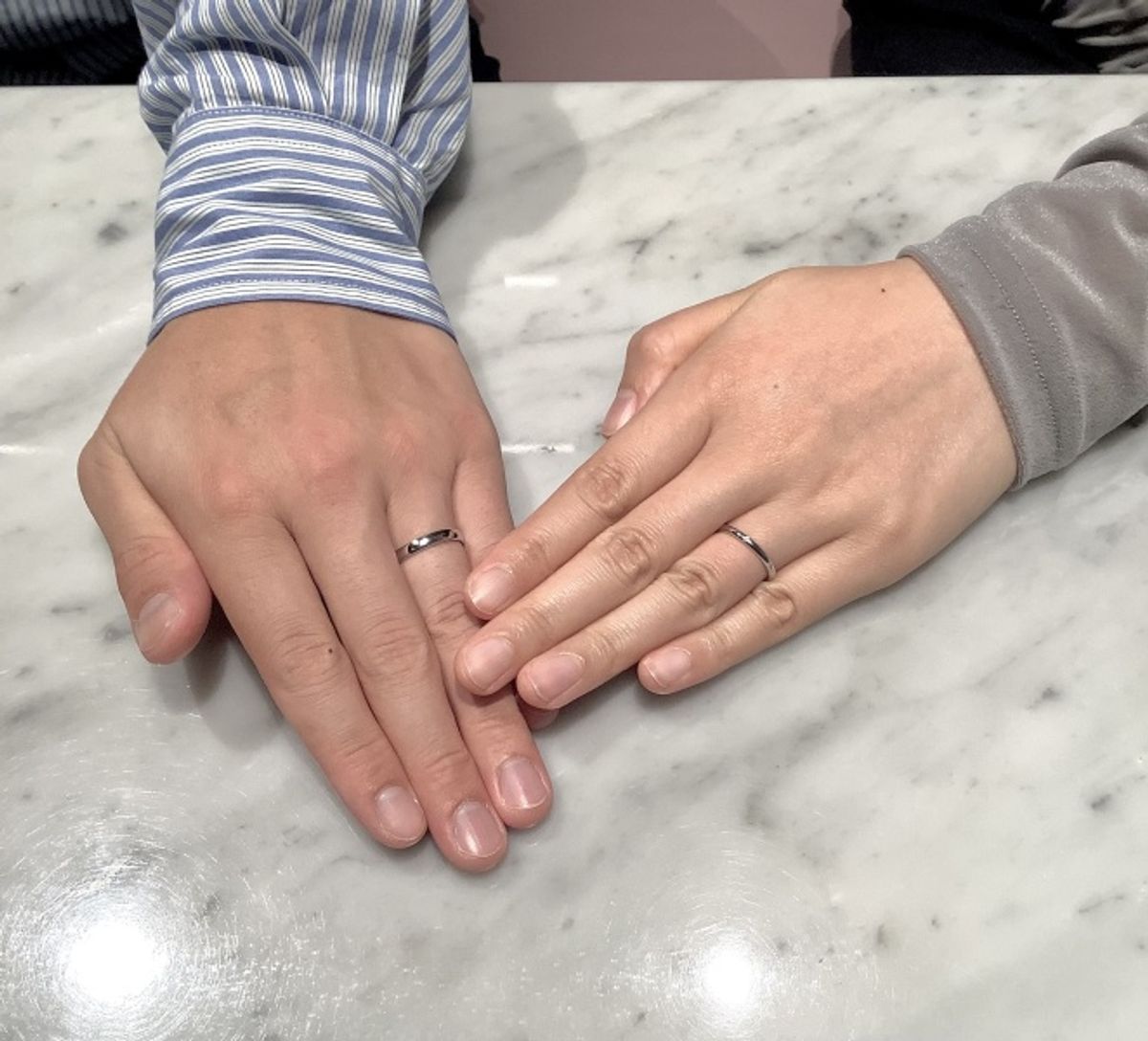 J様♡K様【BIJOUPIKO(ビジュピコ)】【松本店】ずっとずっと末永く大切にし…｜ 結婚指輪・婚約指輪の口コミならRingraph