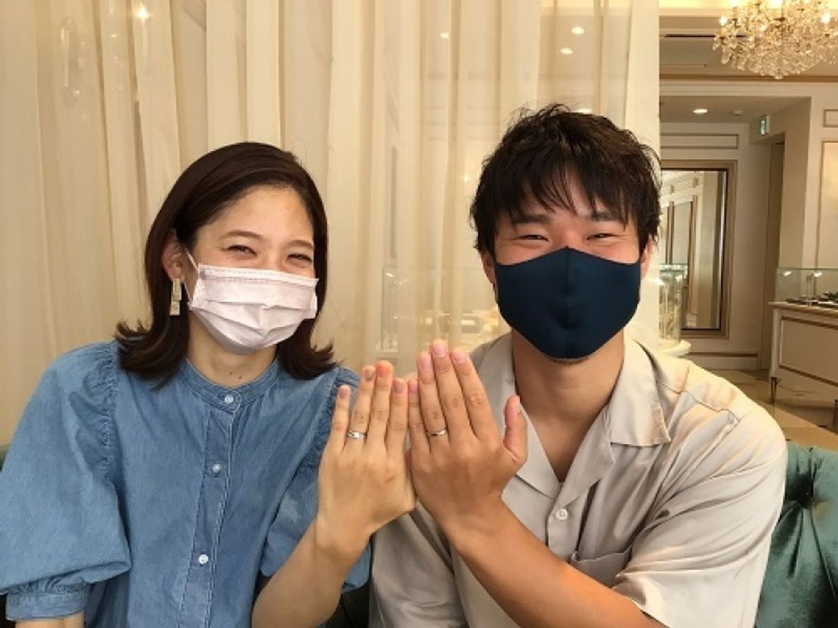 【K様＆S様】【大阪店】友人の紹介BIJOUPIKO(ビジュピコ)｜Ringraph(リングラフ)