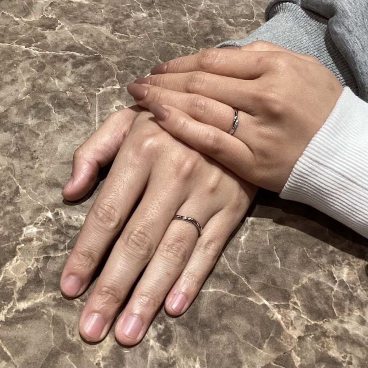 S様＆N様【BIJOUPIKO(ビジュピコ)】【長野店】イイカンジ☆｜ 結婚指輪・婚約指輪の口コミならRingraph