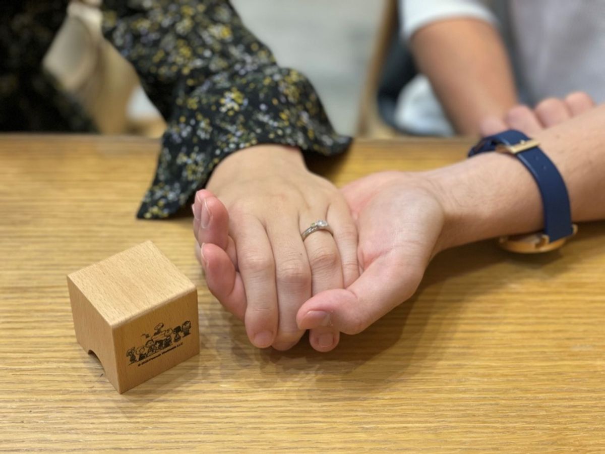 R.S様＆K.O様【BIJOUPIKO(ビジュピコ)】【なんばパークス店】コラボ商品が…｜ 結婚指輪・婚約指輪の口コミならRingraph