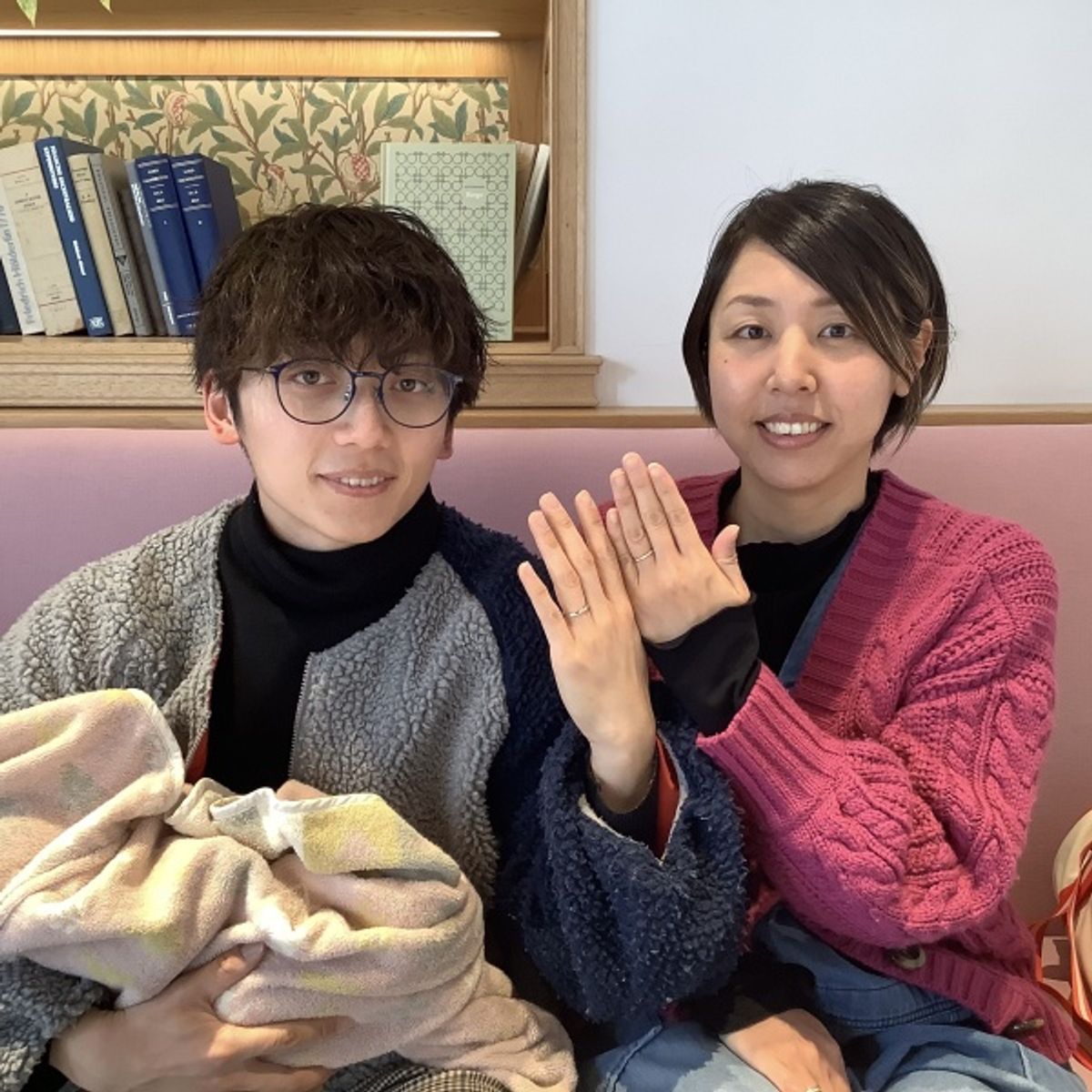 S様♡M様【BIJOUPIKO(ビジュピコ)】【松本店】一生大切にします♡｜ 結婚指輪・婚約指輪の口コミならRingraph
