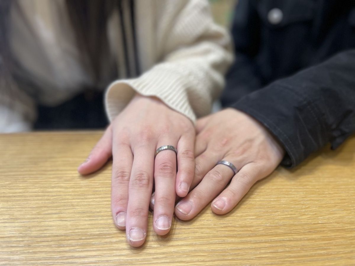 T.K様＆R.K様【BIJOUPIKO(ビジュピコ)】【なんばパークス店】理想の指輪と…｜ 結婚指輪・婚約指輪の口コミならRingraph