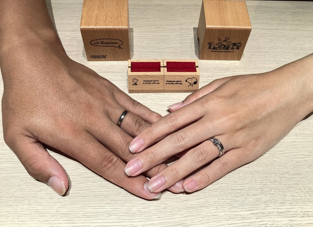 Y様＆R様【BIJOUPIKO(ビジュピコ)】【宮崎店】とても素敵な指輪｜ 結婚指輪・婚約指輪の口コミならRingraph