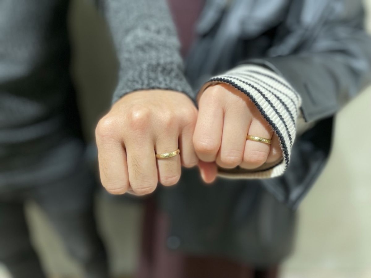 K.S様＆Y.O様【BIJOUPIKO(ビジュピコ)】【なんばパークス店】デザインがと…｜ 結婚指輪・婚約指輪の口コミならRingraph