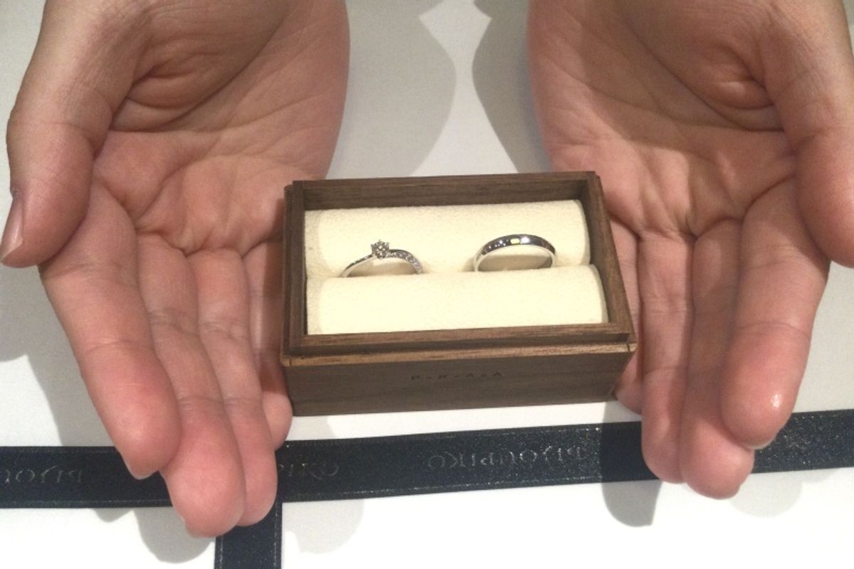 T.H様♡K.H様【BIJOUPIKO(ビジュピコ)】【福井店】かわいくて本当に感動｜ 結婚指輪・婚約指輪の口コミならRingraph