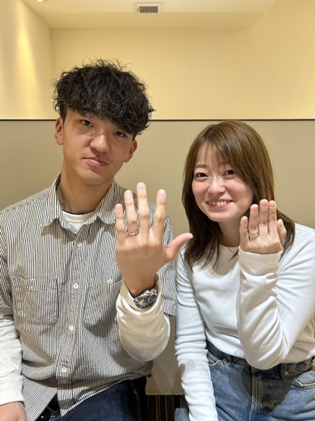K様＆R様【BIJOUPIKO(ビジュピコ)】【熊本店】これから一生大切にしていき…｜ 結婚指輪・婚約指輪の口コミならRingraph