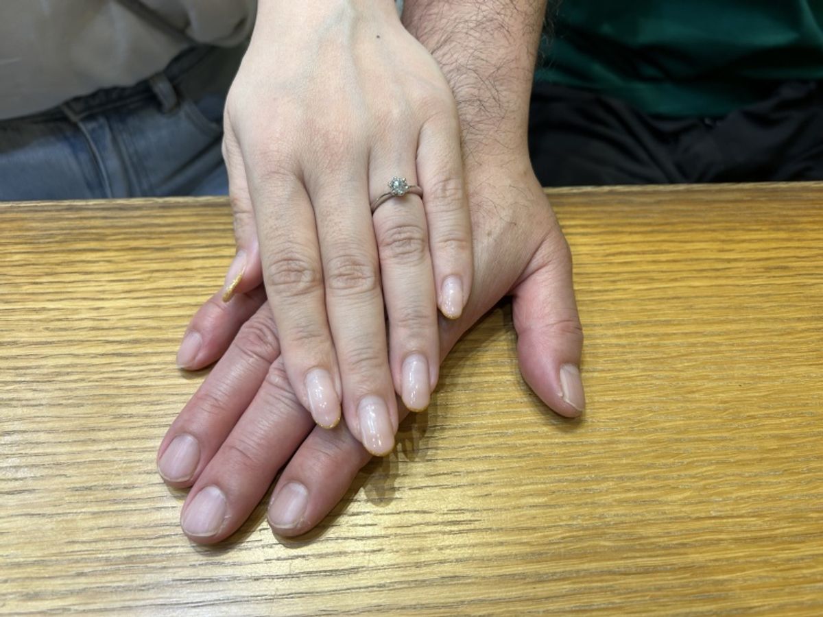 H.M様＆Y.Y様【BIJOUPIKO(ビジュピコ)】【なんばパークス店】記念になる物…｜ 結婚指輪・婚約指輪の口コミならRingraph