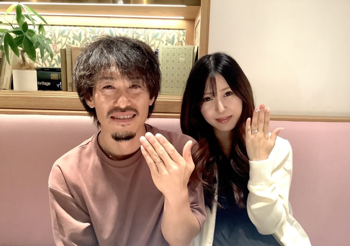 Y様♡K様【BIJOUPIKO(ビジュピコ)】【松本店】互いに気に入ったデザインを…｜ 結婚指輪・婚約指輪の口コミならRingraph