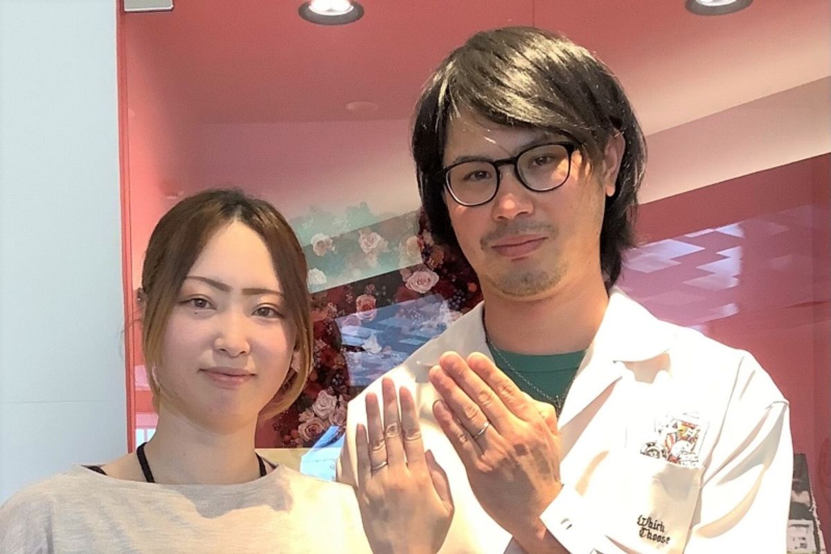 T.M様＆N.M様【BIJOUPIKO(ビジュピコ)】【福井店】お気に入りを見つけるこ…｜ 結婚指輪・婚約指輪の口コミならRingraph