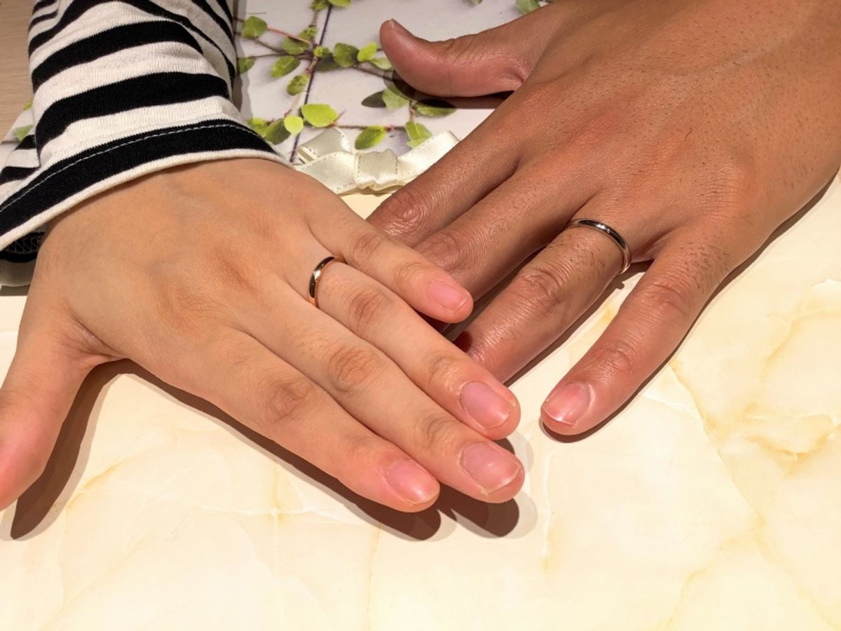 Y様＆A様【BIJOUPIKO(ビジュピコ)】【宮崎店】一生の思い出｜ 結婚指輪・婚約指輪の口コミならRingraph