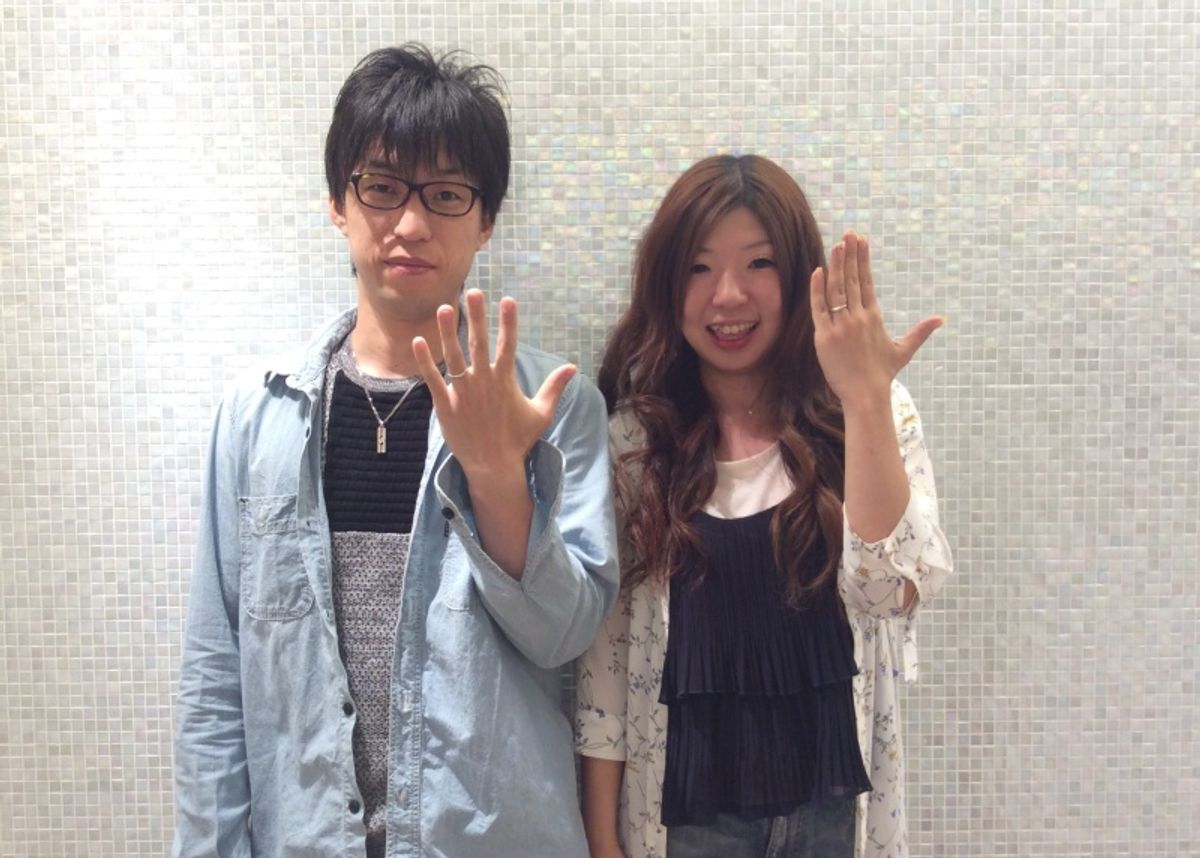 K様＆S様【BIJOUPIKO(ビジュピコ)】ステキな指輪に出逢えました♡｜ 結婚指輪・婚約指輪の口コミならRingraph