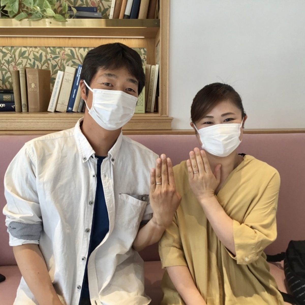 K様♡S様【BIJOUPIKO(ビジュピコ)】【松本店】ステキな指輪と一緒に輝いて…｜ 結婚指輪・婚約指輪の口コミならRingraph