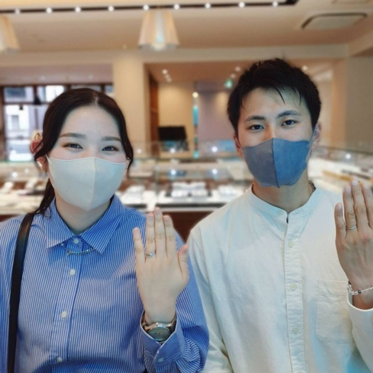 R様♡M様【BIJOUPIKO(ビジュピコ)】【大分店】今回は本当にありがとうござ…｜ 結婚指輪・婚約指輪の口コミならRingraph