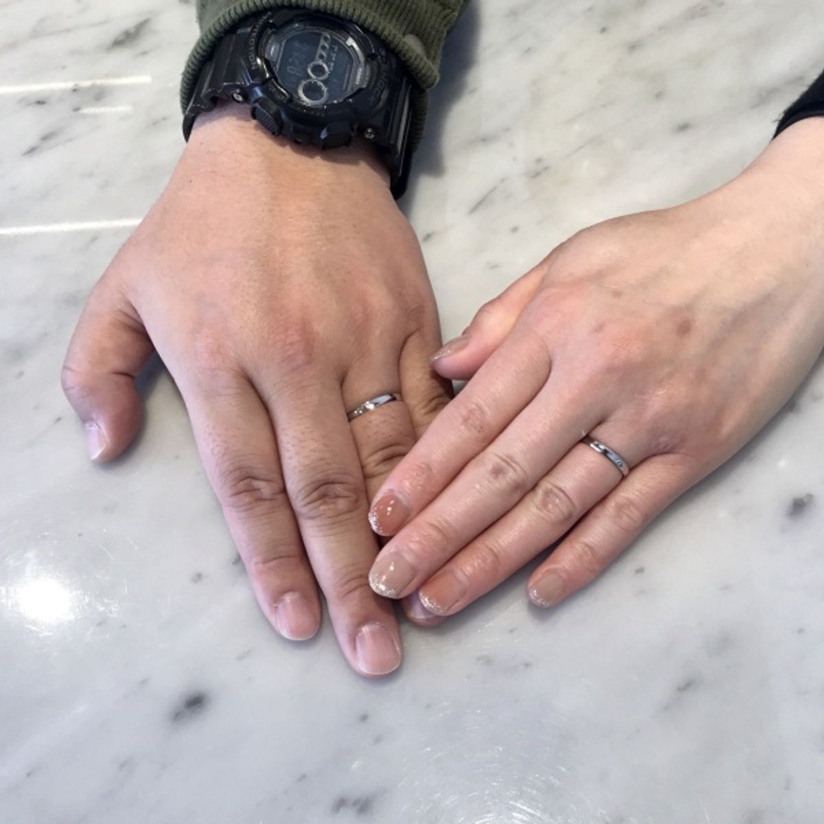 Y様♡S様【BIJOUPIKO(ビジュピコ)】【松本店】2人にピッタリな指輪に出会え…｜ 結婚指輪・婚約指輪の口コミならRingraph