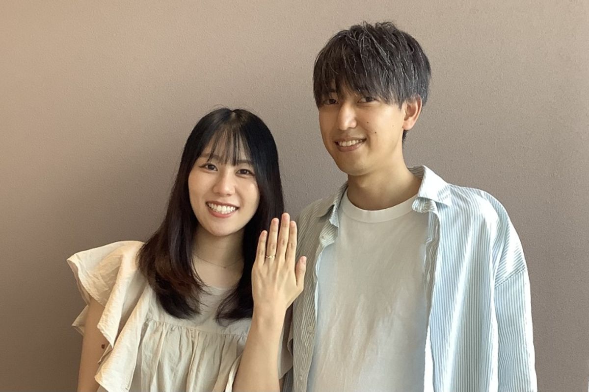 N様&Y様【BIJOUPIKO(ビジュピコ)】【福井店】楽しく指輪選びができま…｜ 結婚指輪・婚約指輪の口コミならRingraph