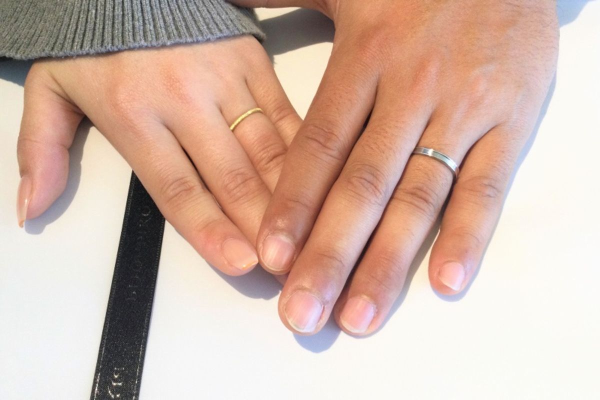 たっちー様＆M.S様【BIJOUPIKO(ビジュピコ)】【福井店】ビジュピコさん、…｜ 結婚指輪・婚約指輪の口コミならRingraph