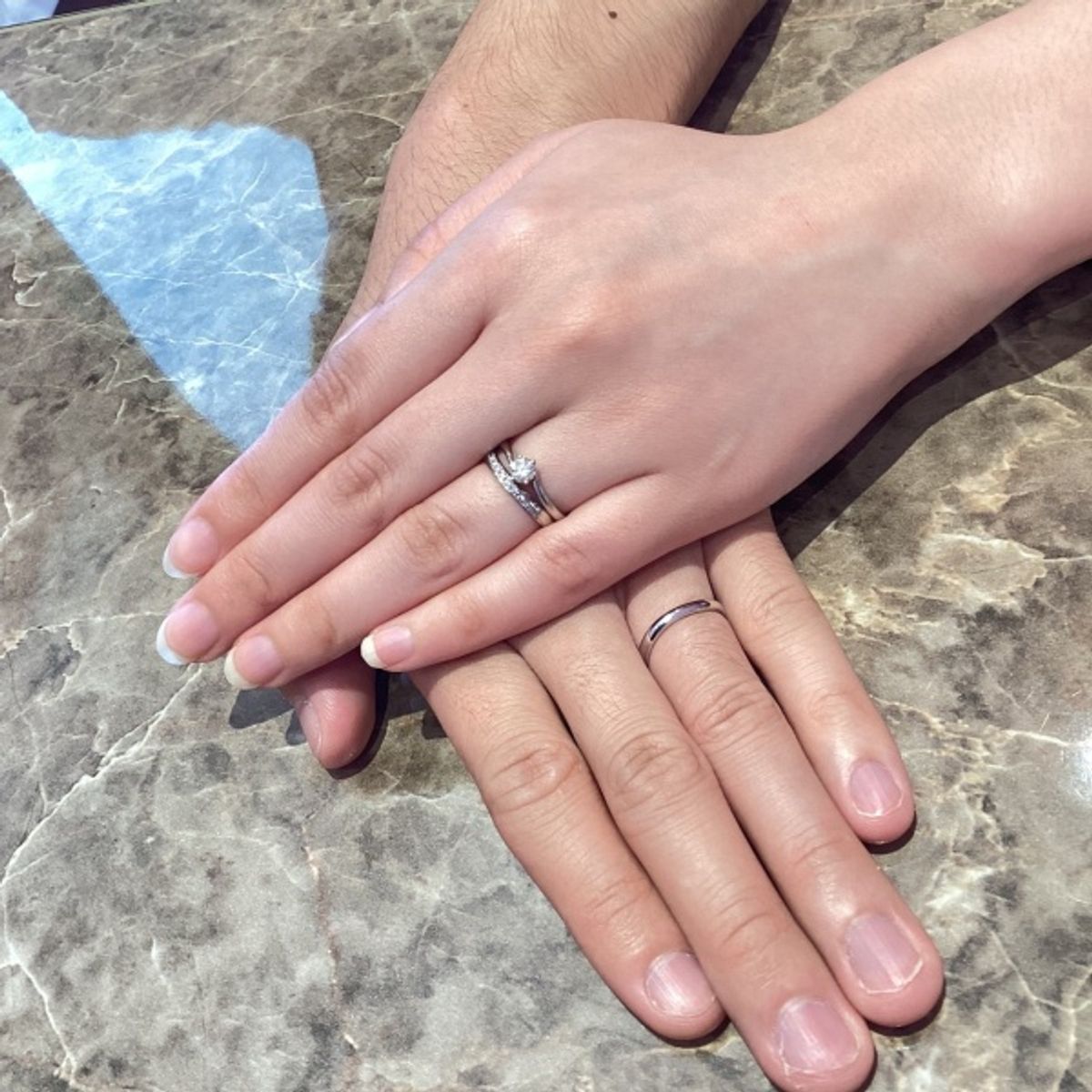 K様＆R様【BIJOUPIKO(ビジュピコ)】【長野店】感謝しています！｜ 結婚指輪・婚約指輪の口コミならRingraph