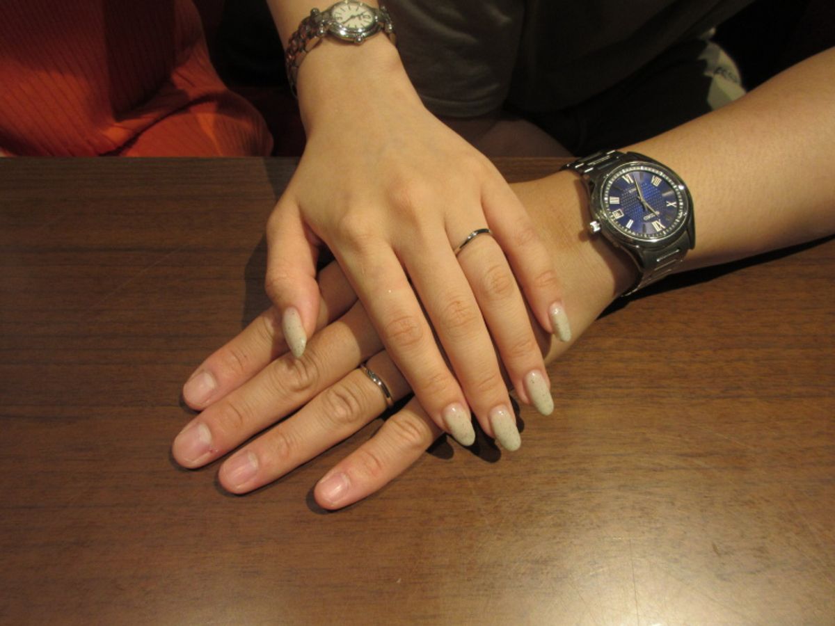 T様＆N様【BIJOUPIKO(ビジュピコ)】【鹿児島店】直感で選びました｜ 結婚指輪・婚約指輪の口コミならRingraph