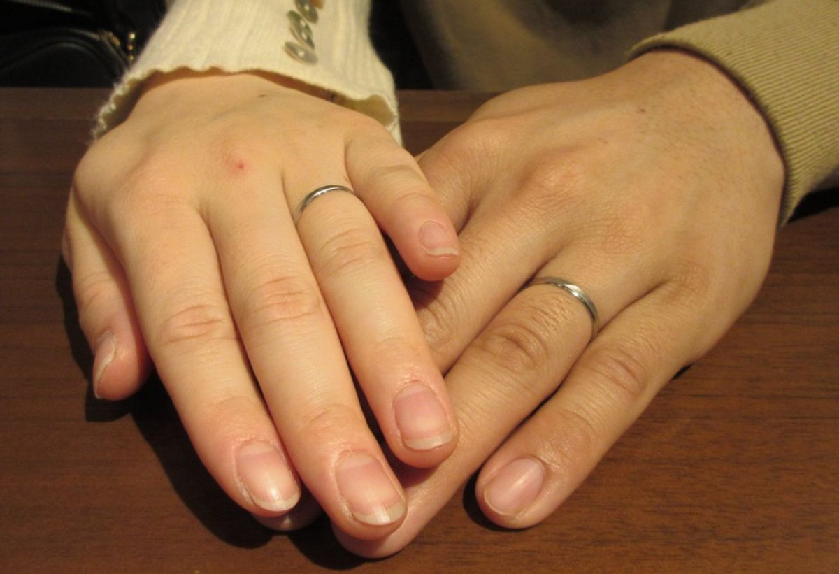 Y様＆N様【BIJOUPIKO(ビジュピコ)】【鹿児島店】丁寧な接客｜ 結婚指輪・婚約指輪の口コミならRingraph