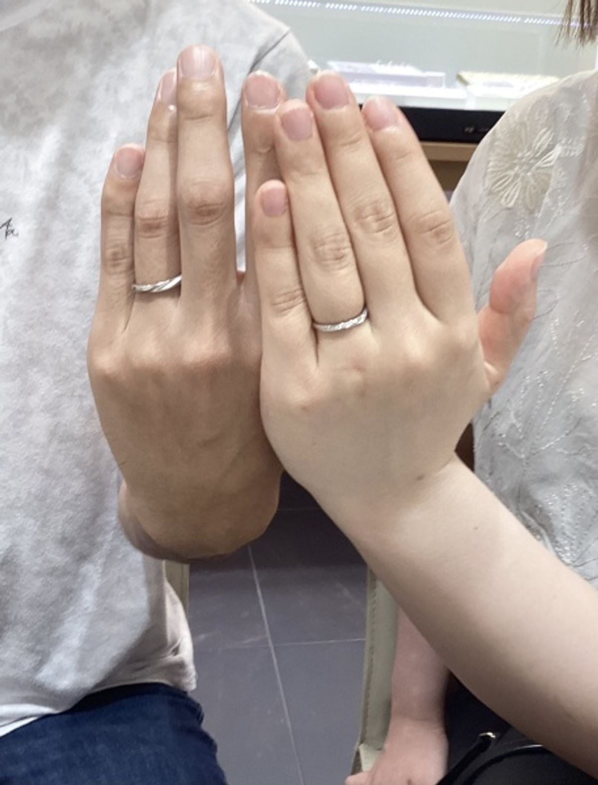 R様&S様【BIJOUPIKO(ビジュピコ)】【長崎店】他には無いデザインが決…｜ 結婚指輪・婚約指輪の口コミならRingraph