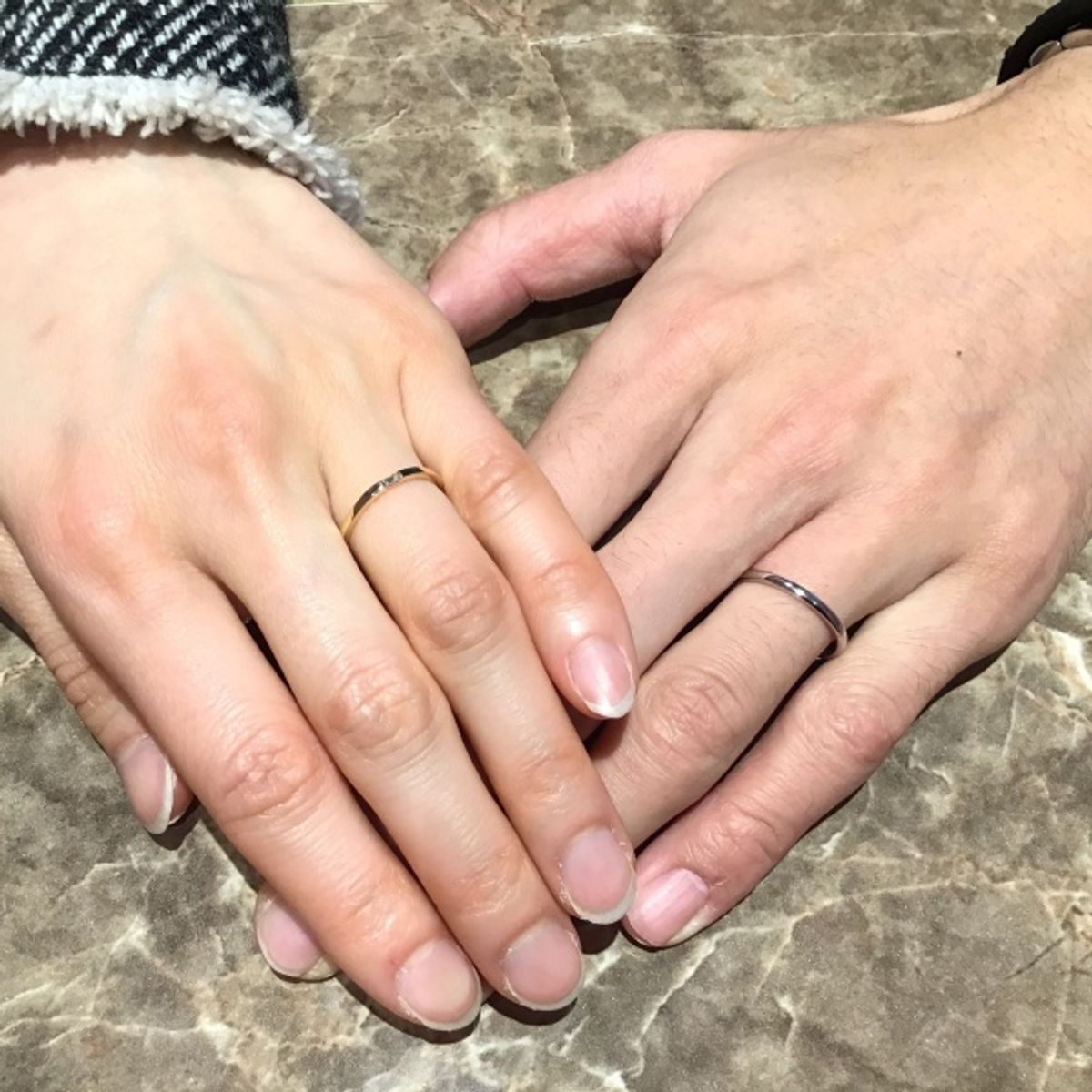 【T様＆N様】【長野店】お気に入りの指輪BIJOUPIKO(ビジュピコ)｜Ringraph(リングラフ)