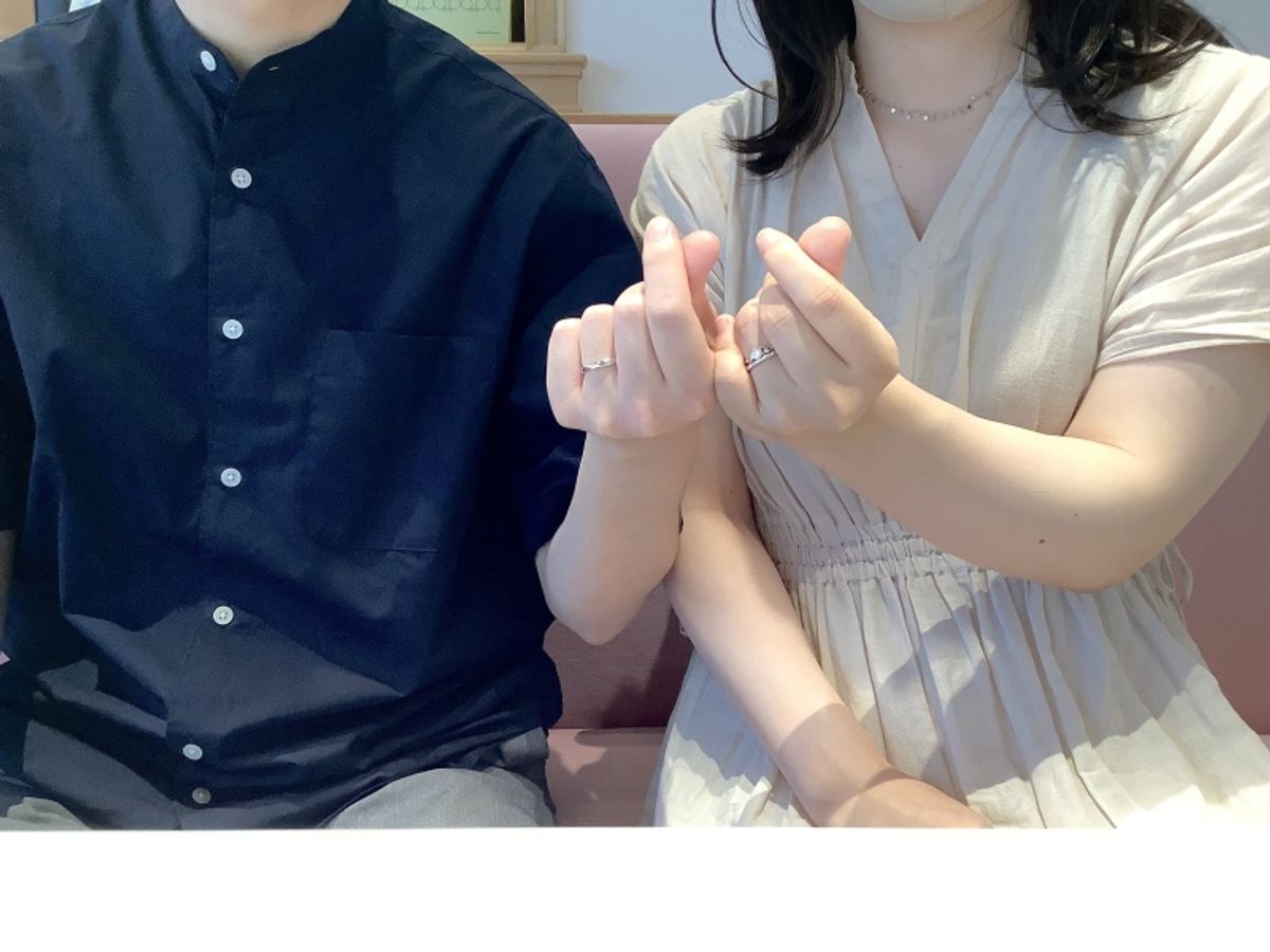 Y様♡H様【BIJOUPIKO(ビジュピコ)】【松本店】素敵な指輪を選ぶことができ…｜ 結婚指輪・婚約指輪の口コミならRingraph