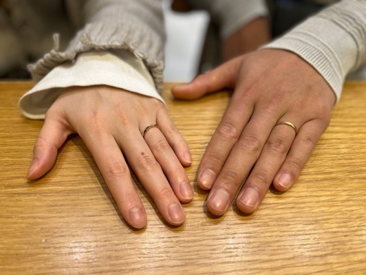 M.T様＆K.T様【BIJOUPIKO(ビジュピコ)】【なんばパークス店】大変気に入り…｜ 結婚指輪・婚約指輪の口コミならRingraph