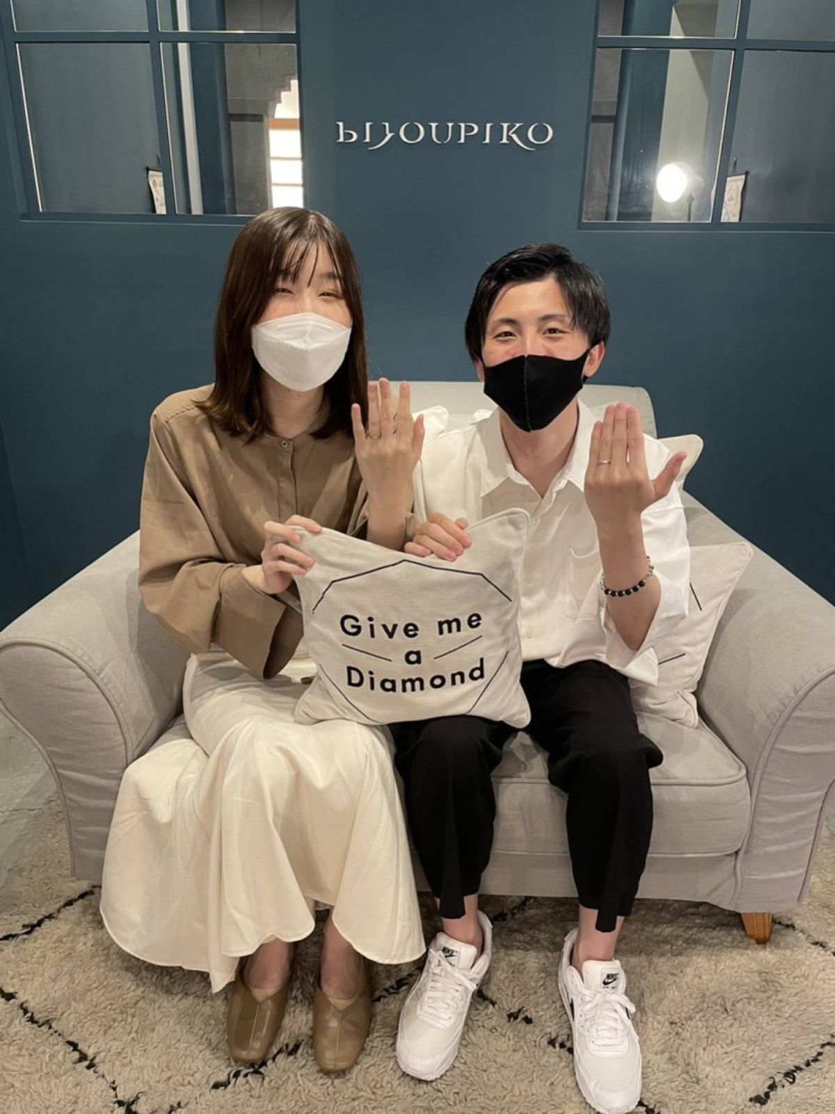 渚生様♡詩織様【BIJOUPIKO(ビジュピコ)】【小倉店】お気に入りです♪｜ 結婚指輪・婚約指輪の口コミならRingraph