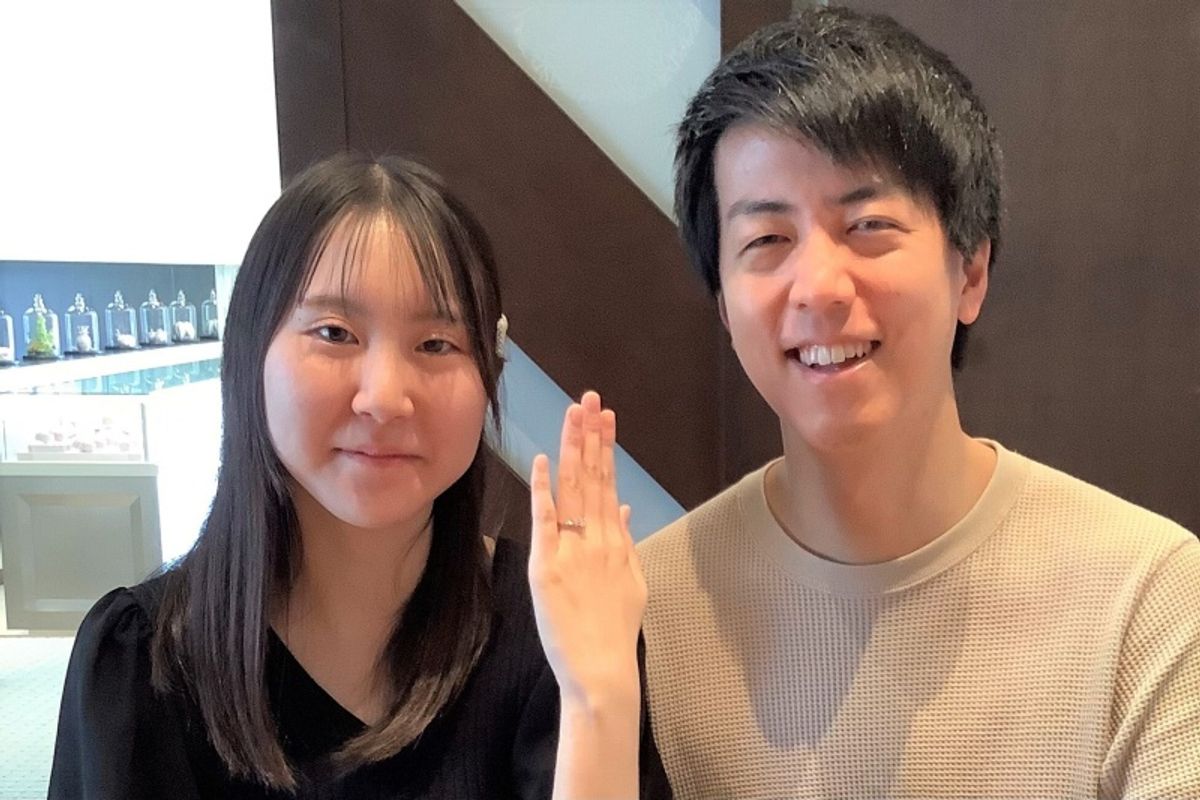 Y.T様＆M.Y様【BIJOUPIKO(ビジュピコ)】【福井店】スタッフさんの対応も本…｜ 結婚指輪・婚約指輪の口コミならRingraph