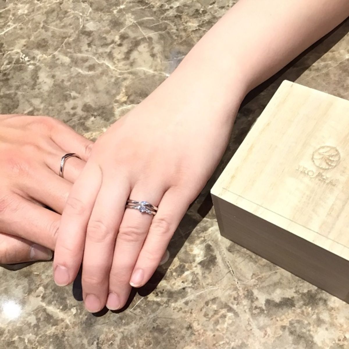 Y様＆R様【BIJOUPIKO(ビジュピコ)】【長野店】2人らしい指輪を選ぶことが…｜ 結婚指輪・婚約指輪の口コミならRingraph