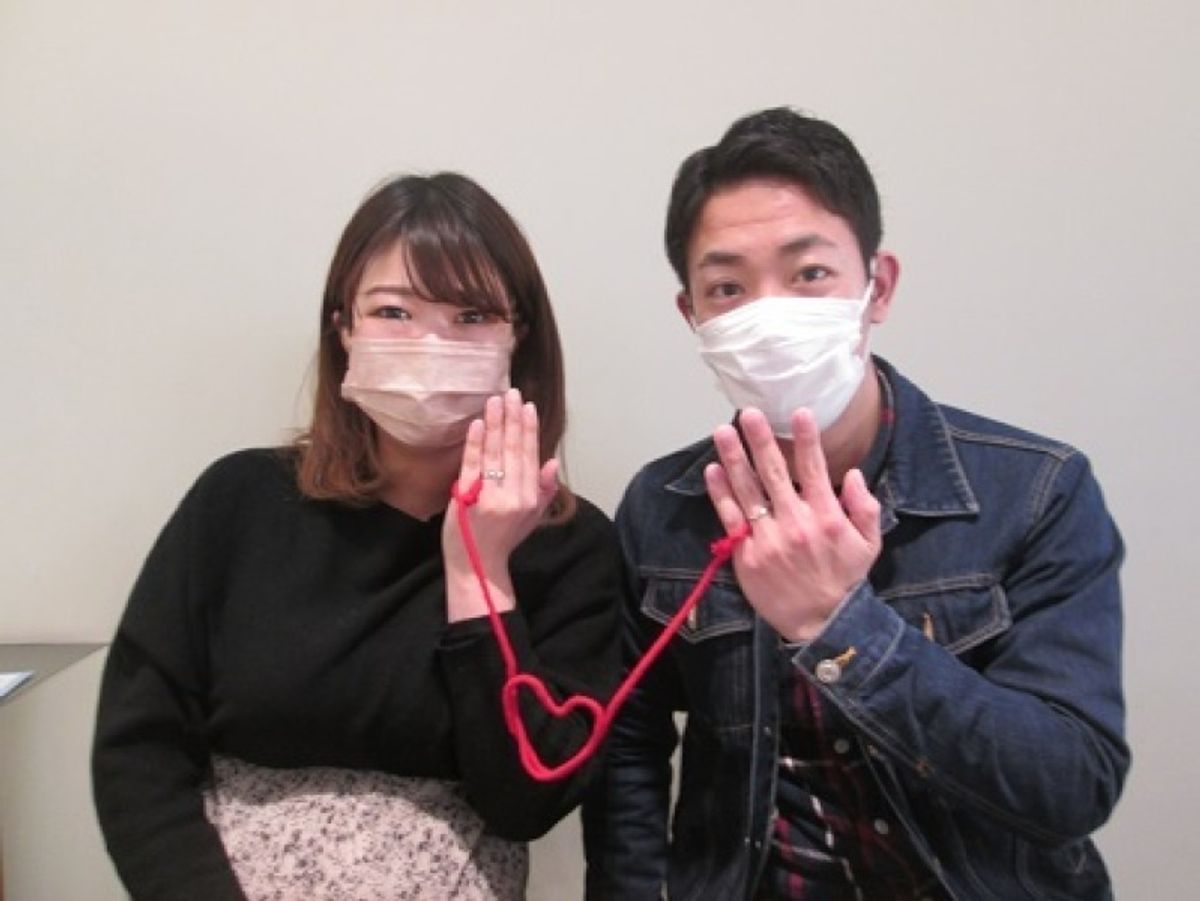 M様＆S様【BIJOUPIKO(ビジュピコ)】【熊本店】親身な対応が嬉しかった♪｜ 結婚指輪・婚約指輪の口コミならRingraph