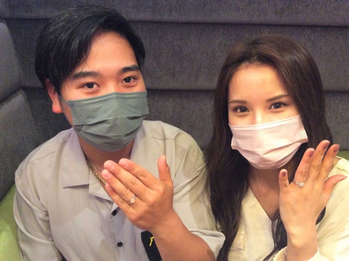 S.N様♡C.N様【BIJOUPIKO(ビジュピコ)】【福井店】大切にします♡｜ 結婚指輪・婚約指輪の口コミならRingraph