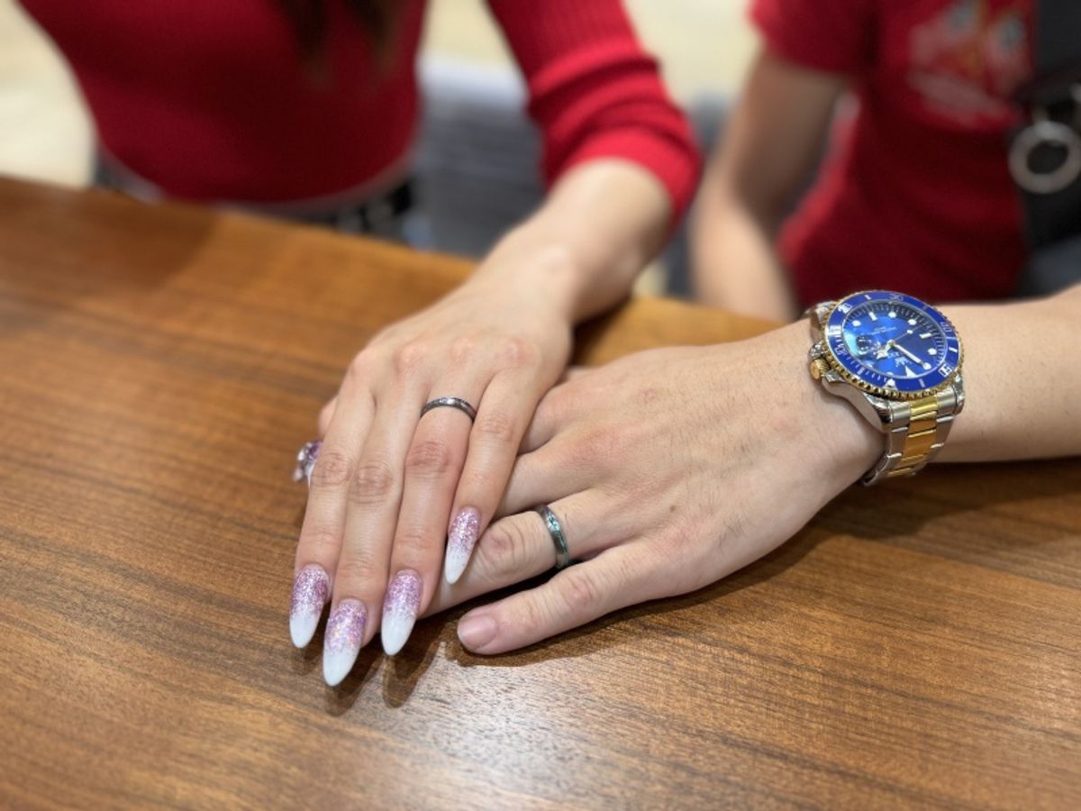 K.I様＆A.Y様【BIJOUPIKO(ビジュピコ)】【なんばパークス店】納得のいく良…｜ 結婚指輪・婚約指輪の口コミならRingraph