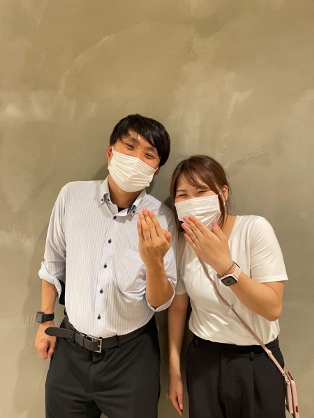 R.U様＆S.U様【BIJOUPIKO(ビジュピコ)】【なんばパークス店】自分たちにピ…｜ 結婚指輪・婚約指輪の口コミならRingraph