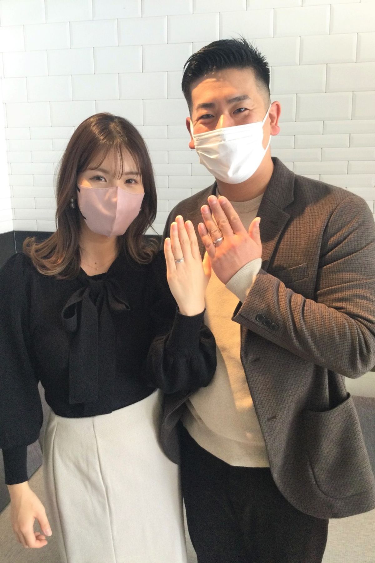 Y・K様＆M・Y様【BIJOUPIKO(ビジュピコ)】【福井店】素敵な指輪に出会えま…｜ 結婚指輪・婚約指輪の口コミならRingraph