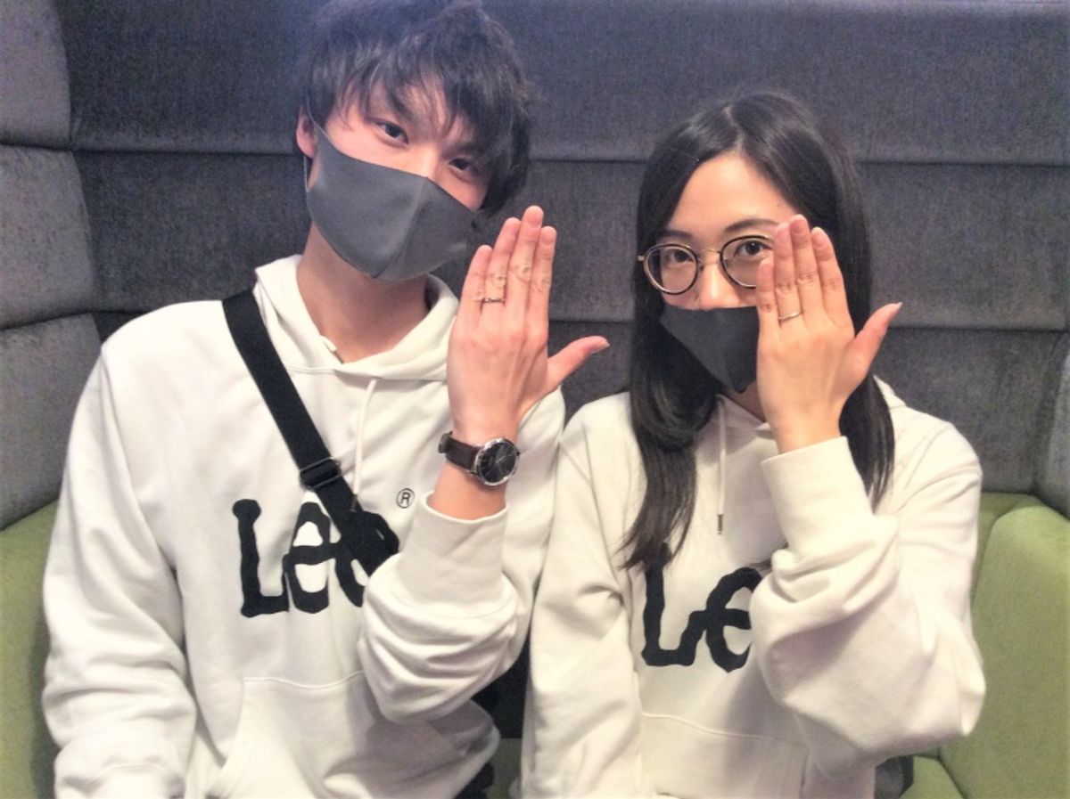 【J.Y様♡Y.S様】【福井店】結婚したという実感が湧きました。BIJOUPIKO(ビジュピコ)｜Ringraph(リングラフ)