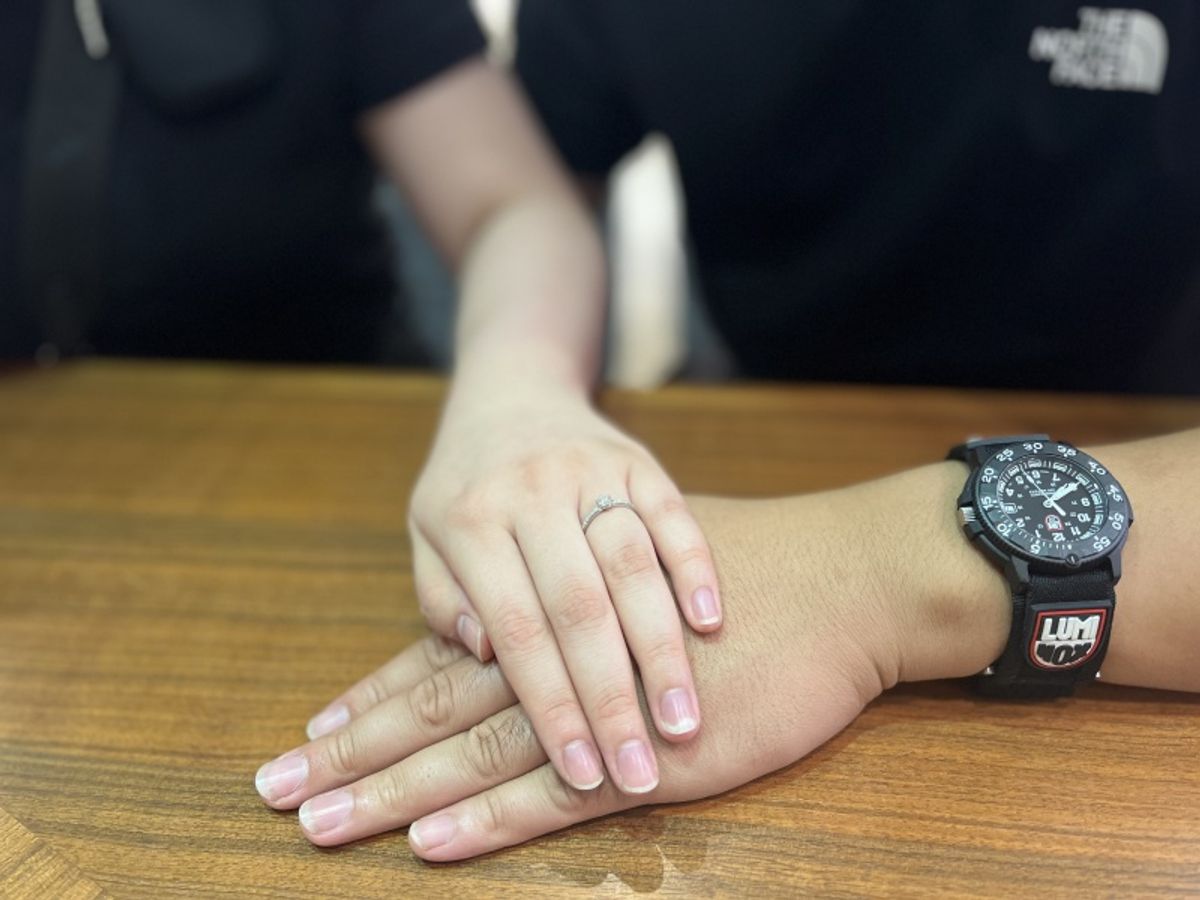 K.N様＆Y.N様【BIJOUPIKO(ビジュピコ)】【なんばパークス店】デザインに一…｜ 結婚指輪・婚約指輪の口コミならRingraph